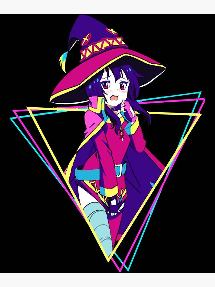 "Konosuba Megumin Retro Classic ." Poster for Sale by halickyrgrif ...