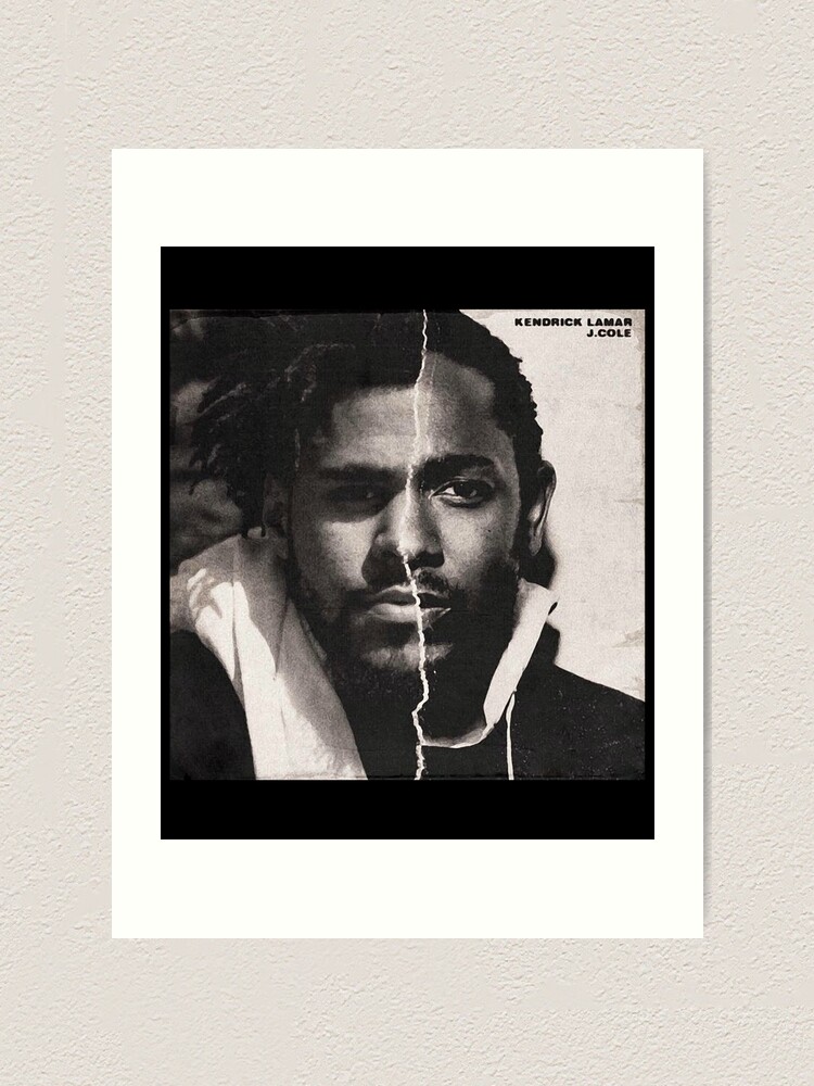 "Kendrick Lamar x J Cole " Art Print by DesignUSArt | Redbubble