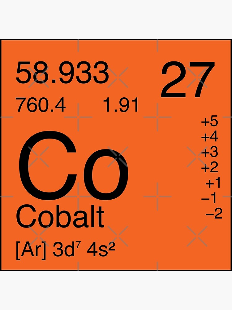 Cobalt Premium Matte Vertical Poster Designed & Sold By Erica Rodriguez