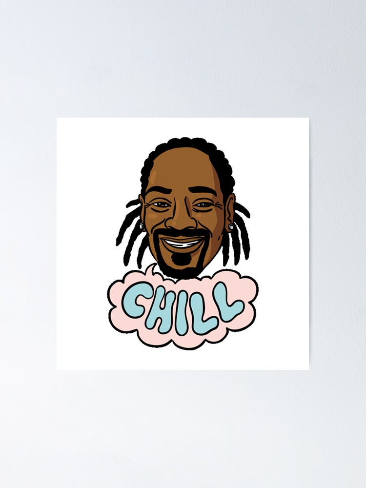 "chill rapper" Poster for Sale by DarkAqua | Redbubble