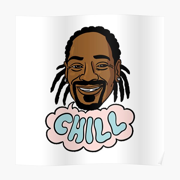 "chill rapper" Poster for Sale by DarkAqua | Redbubble