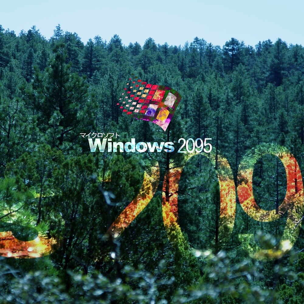 "Windows 2095 v3" by Michael Kanouse | Redbubble