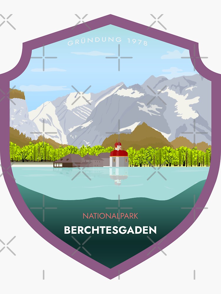 "Nationalpark Berchtesgaden (Deutschland)" Sticker for Sale by ...