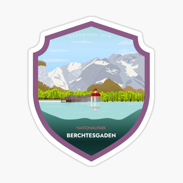 "Nationalpark Berchtesgaden (Deutschland)" Sticker for Sale by ...