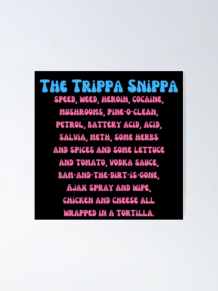 "Trippa Snippa Recipe - The Big Lez Show" Poster for Sale by ...