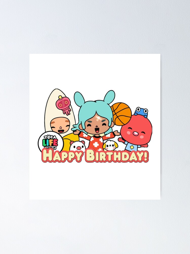 " Toca Boca Toca Boca 2021 Toca Life World" Poster by momyshop | Redbubble