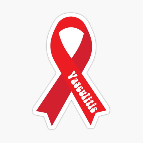"Vasculitis Awareness" Sticker by mariachris | Redbubble