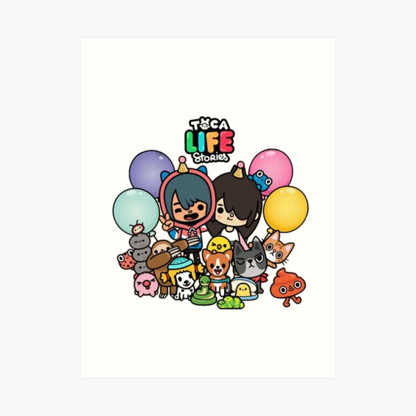 "Toca Boca Toca Boca 2021 Toca Life World" Kunstdruck von momyshop ...