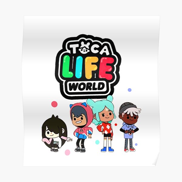 "Toca Boca Toca Boca 2021 Toca Life World" Poster von momyshop | Redbubble