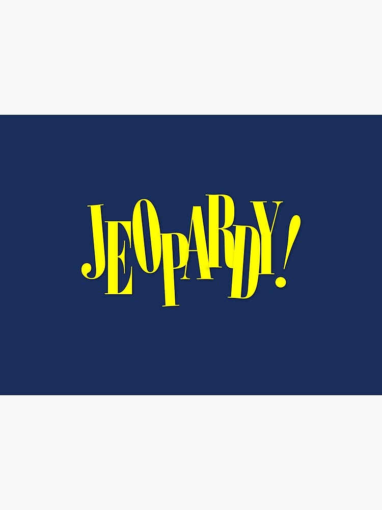 "Jeopardy 1960s Logo" Art Print for Sale by gameshowfan2001 | Redbubble