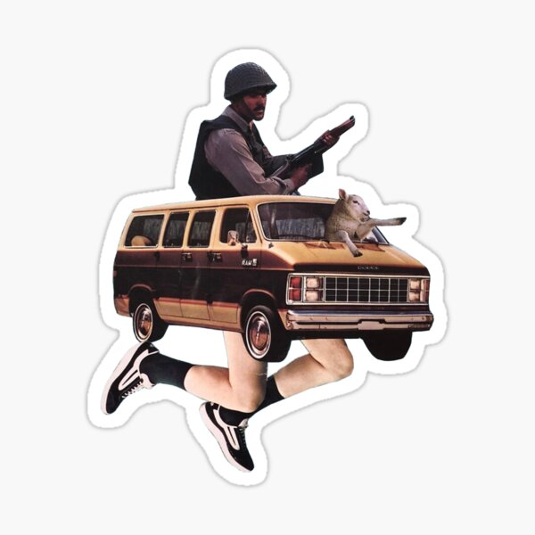 "Warship - freeform" Sticker by localgeneric | Redbubble