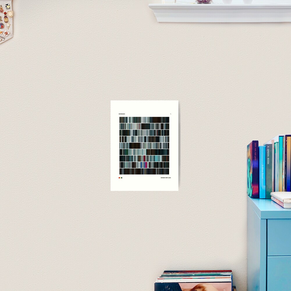 "Severance Color Palette" Poster for Sale by silver-light | Redbubble