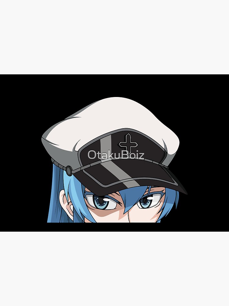 "Esdeath Anime Peeker Akame Ga Kill" Mask by OtakuBoiz | Redbubble