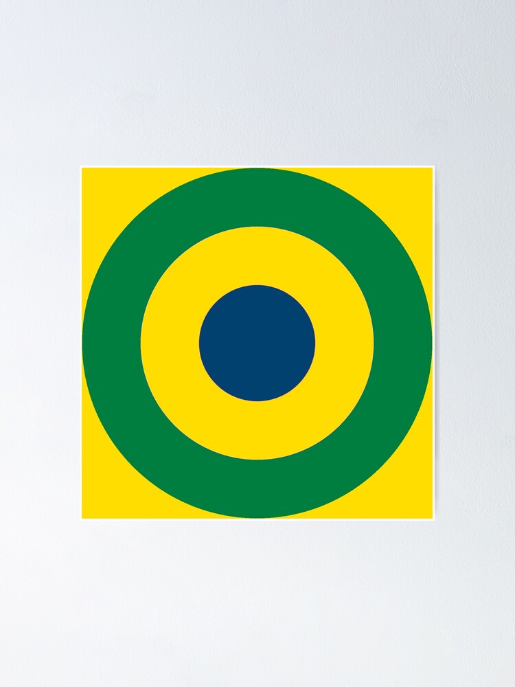 "Samba Boys Brazil Retro Mod roundel" Poster for Sale by ModSupporters ...