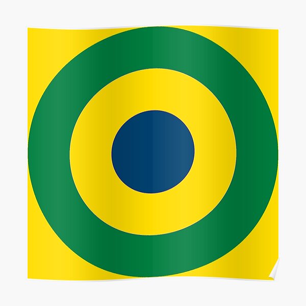 "Samba Boys Brazil Retro Mod roundel" Poster for Sale by ModSupporters ...