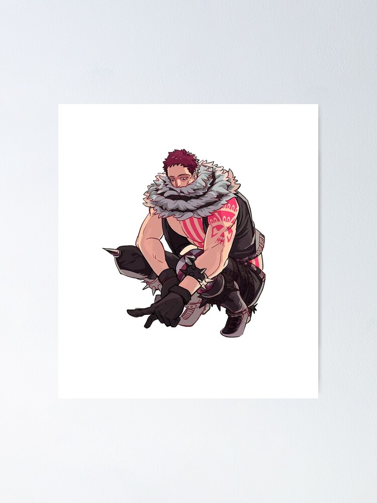 "Charlotte Katakuri - One Piece Sticker" Poster for Sale by Azzer-TM ...