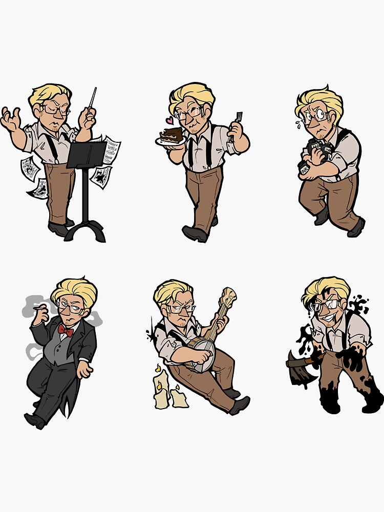"Sammy v.2 Sticker Sheet" Sticker by shazzbaa | Redbubble