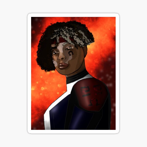 "Grown-Up Omega - The Bad Batch" Sticker by lizfritzmedia | Redbubble