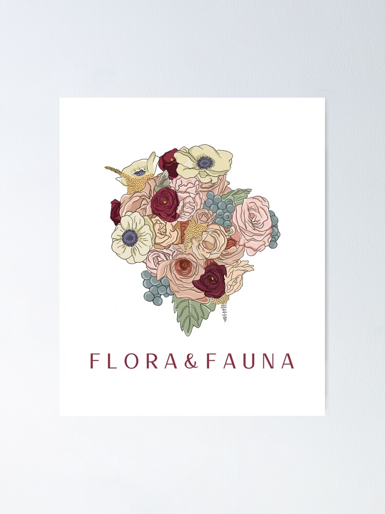 "Flora And Fauna" Poster for Sale by SwordsAndCharms | Redbubble