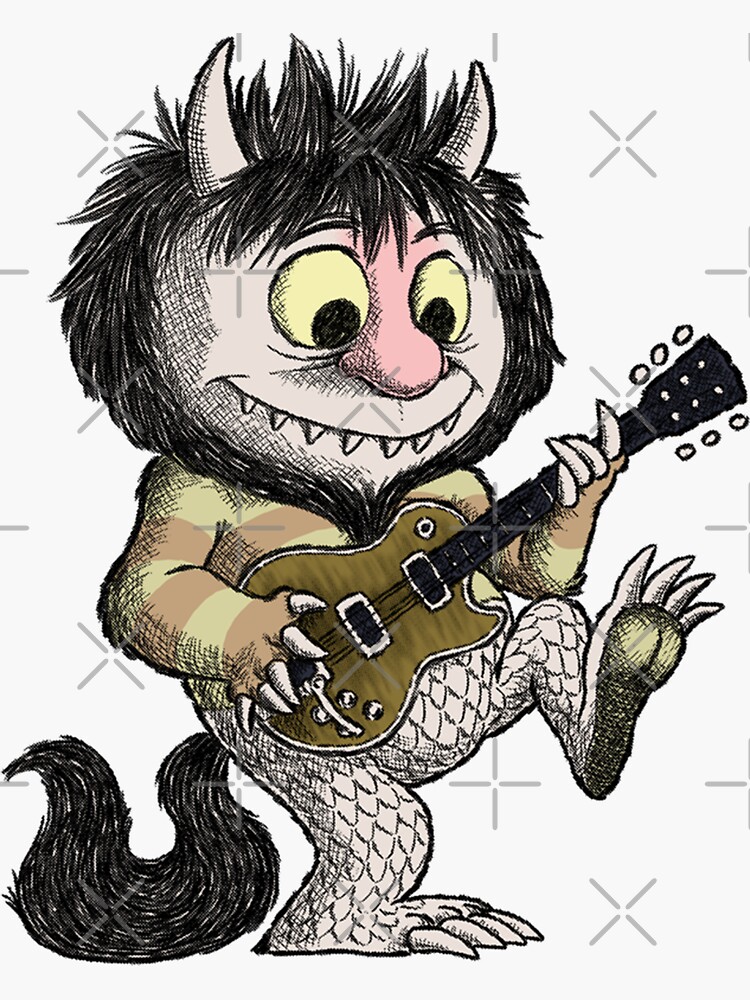 "Where the Wild Things Are Wild Rumpus" Sticker by maduri | Redbubble