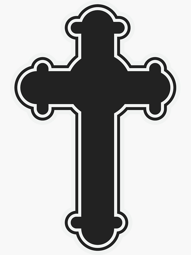 "Small cross sticker " Sticker for Sale by Sabuj6010 | Redbubble