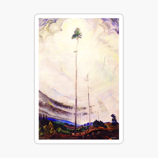 "Emily Carr artwork" Sticker by Zarrix-rayan | Redbubble