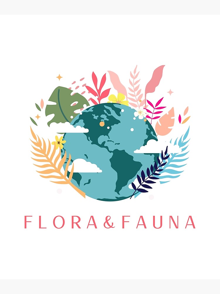 "Flora And Fauna" Poster for Sale by SwordsAndCharms | Redbubble