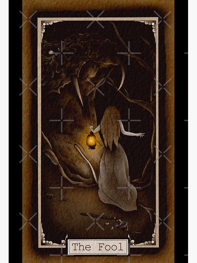 "Artchantress Secret Tarot- The Fool" Poster for Sale by ...