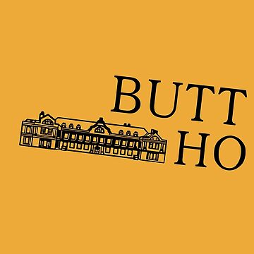 "BBC Ghosts Button House Logo 'Butt Ho'" Essential T-Shirt for Sale by ...