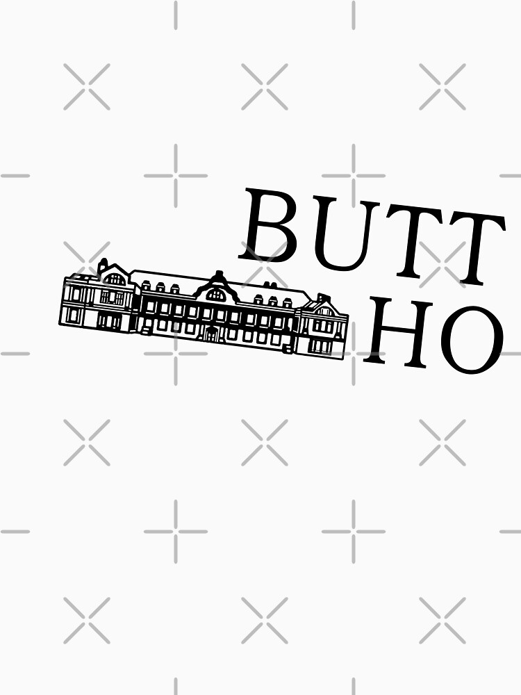 "BBC Ghosts Button House Logo 'Butt Ho'" Essential T-Shirt for Sale by ...