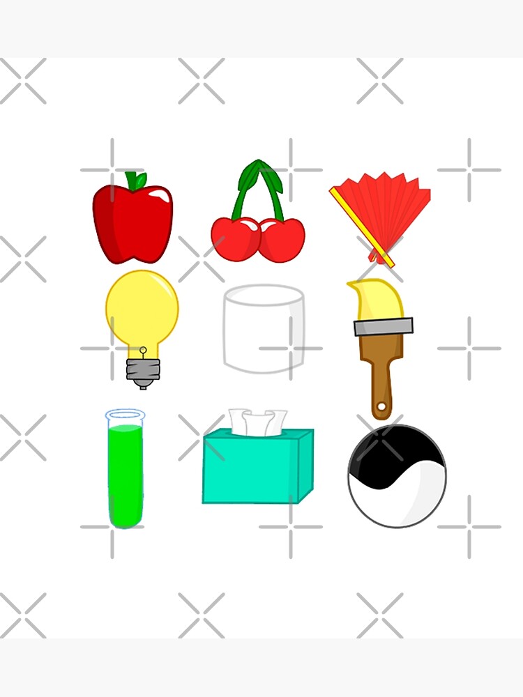 "BFDI Inanimate Insanity , All Characters ,Object-All-Stars" Art Print ...