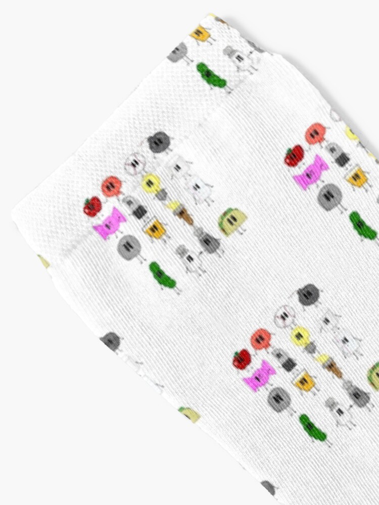 "BFDI Inanimate Insanity , All Characters ,Object-All-Stars pack" Socks ...