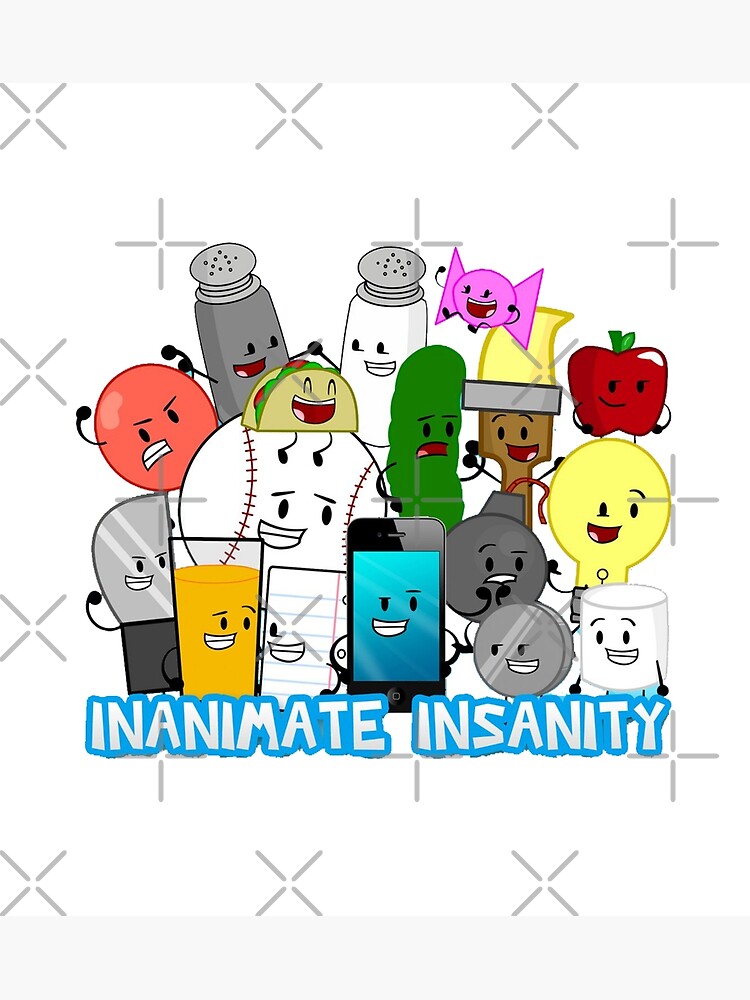 "BFDI Inanimate Insanity , All Characters ,Object-All-Stars" Poster for ...