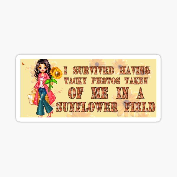"I survived " Sticker by Y2kKitschQueen | Redbubble