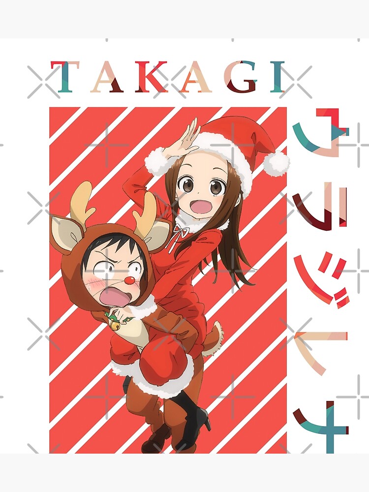 "Takagi And Nishikata - Karakai Jouzu no Takagi san" Art Print by ...