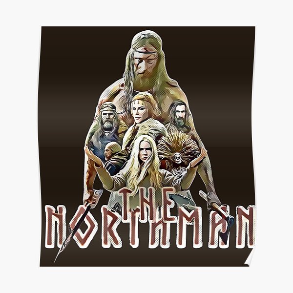 "The Northman" Poster by Stickerm4ni4 | Redbubble