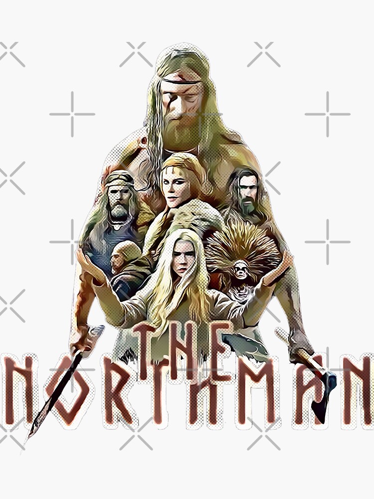 "The Northman" Sticker by Stickerm4ni4 | Redbubble