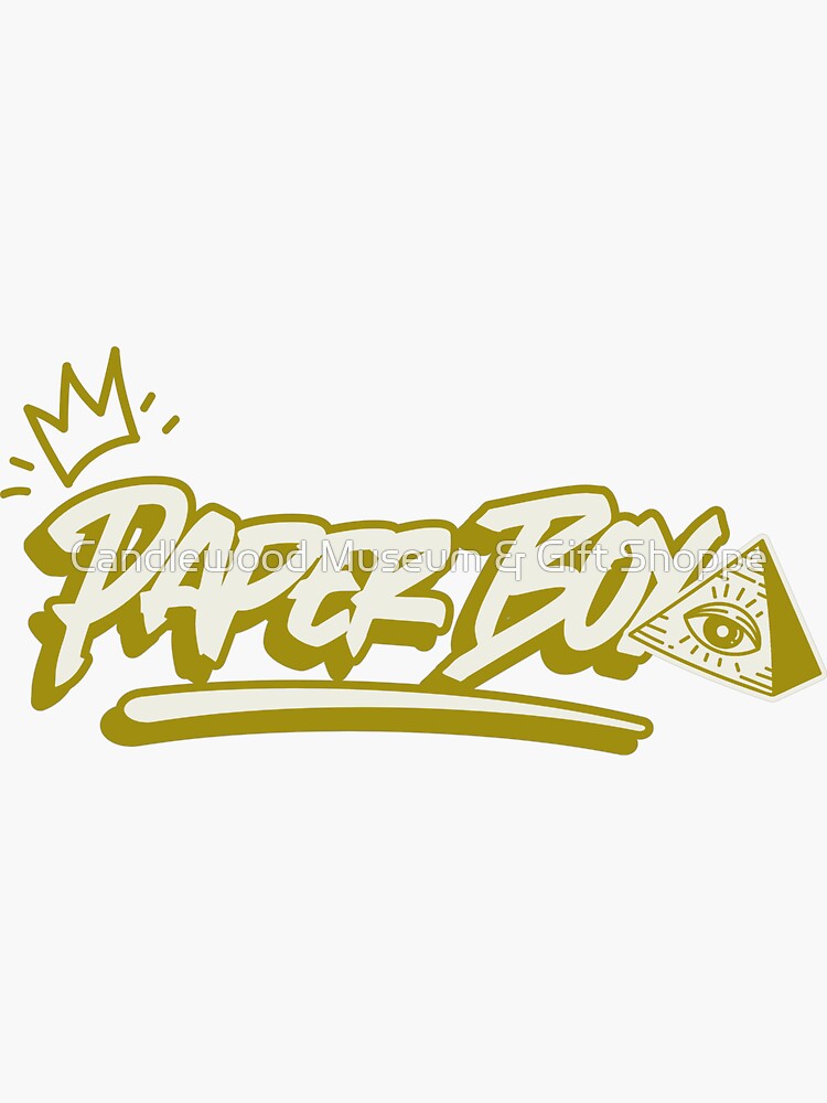 "Paper Boy Logo" Sticker for Sale by 313MuseumGifts | Redbubble