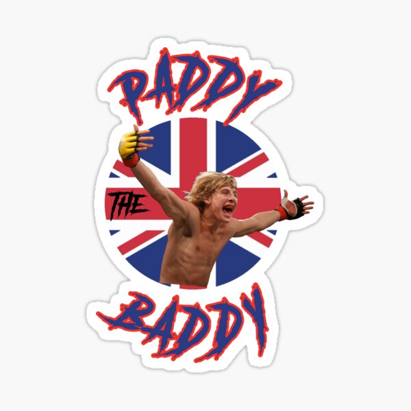 " Paddy The Baddy Pimblett " Sticker by Vitopic24 | Redbubble