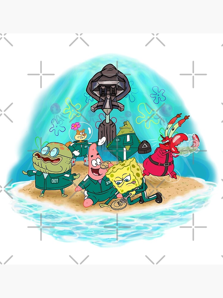 "" Squidward Games " Updated " Art Print for Sale by LoganMDesigns ...