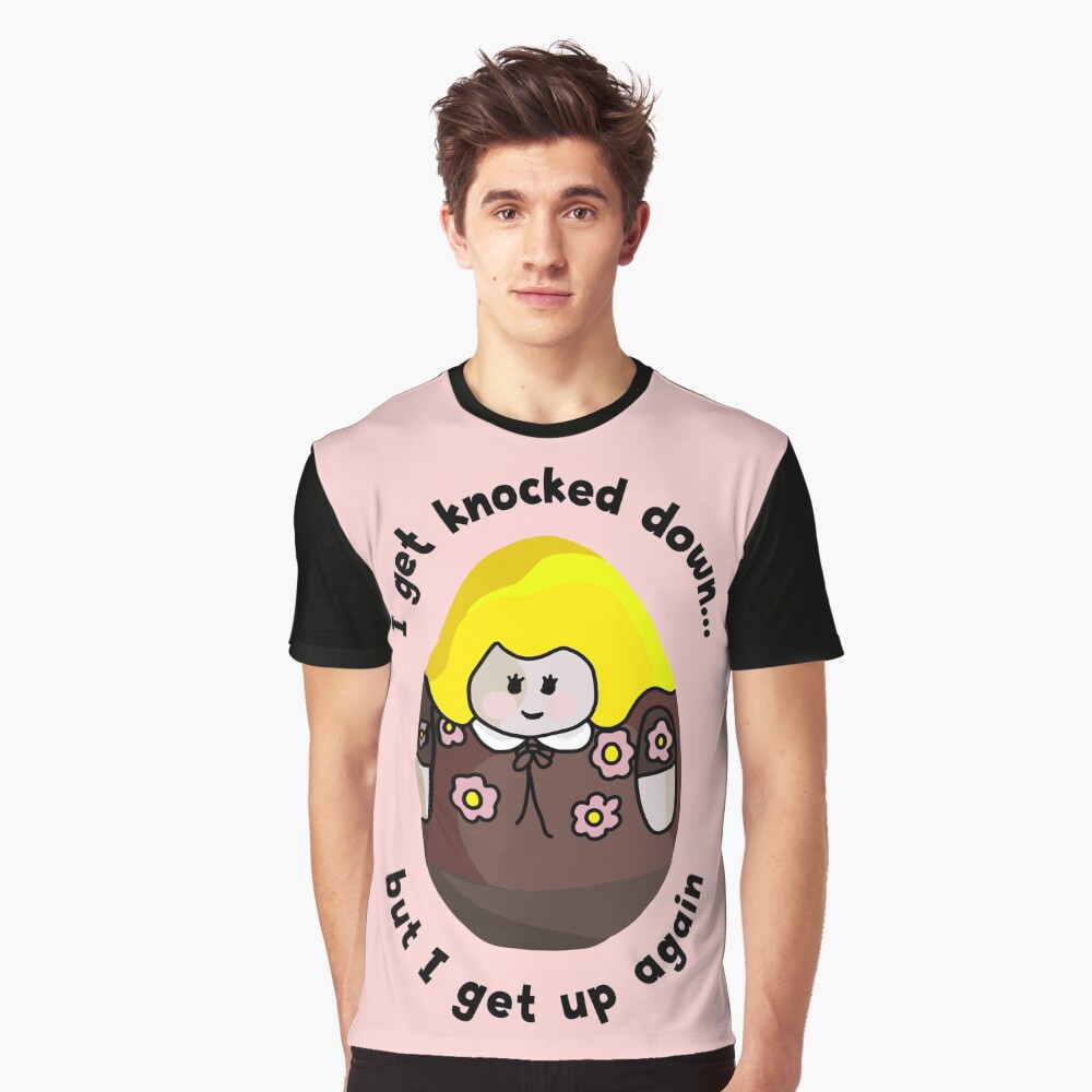 "Women Weebles Get Knocked Down" Sticker for Sale by unhingedheather ...