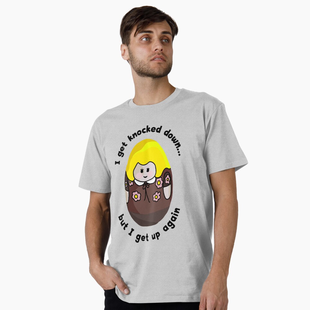 "Women Weebles Get Knocked Down" Sticker for Sale by unhingedheather ...