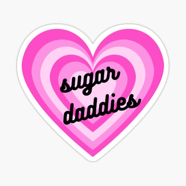 "sugar daddy " Sticker by ughitsash | Redbubble