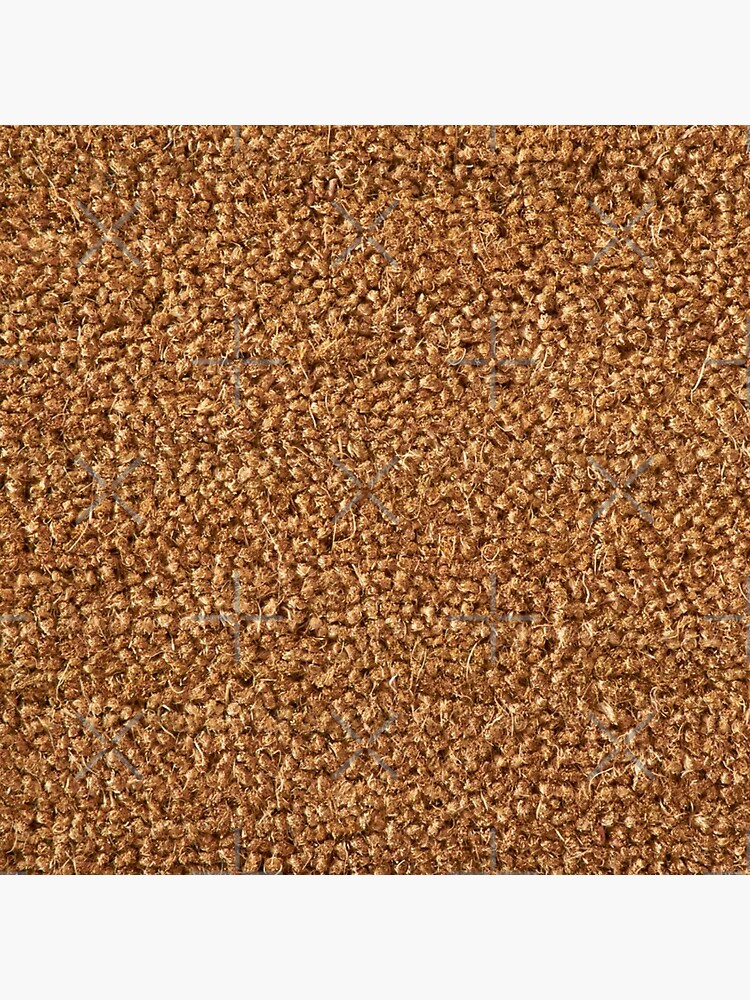 "natural coir mat | Texture" Sticker by koovox | Redbubble