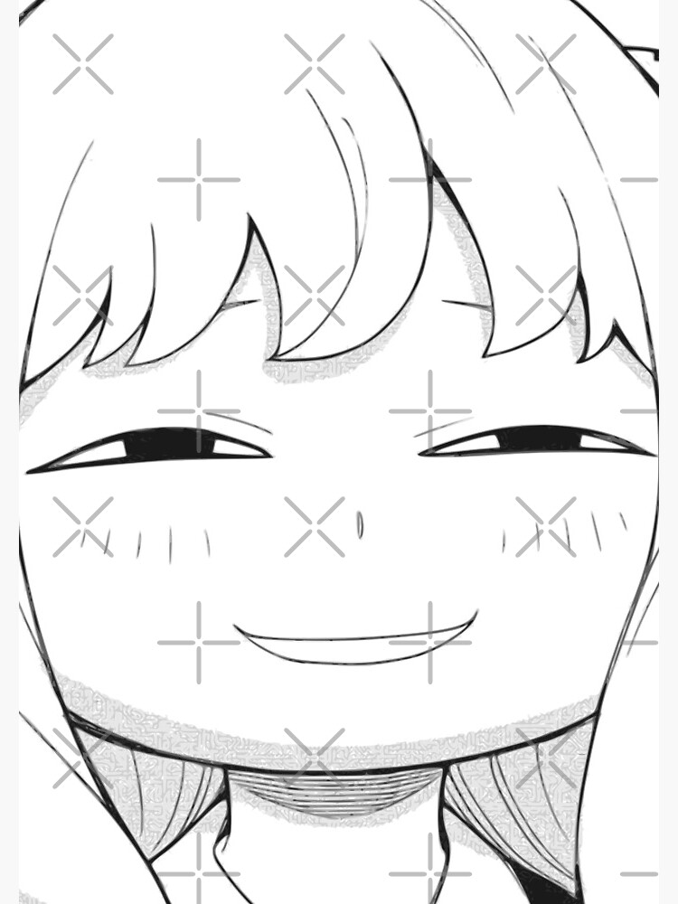 "Spy x Family Anya Smug Heh Meme Face" Spiral Notebook by NozzzeBubble ...