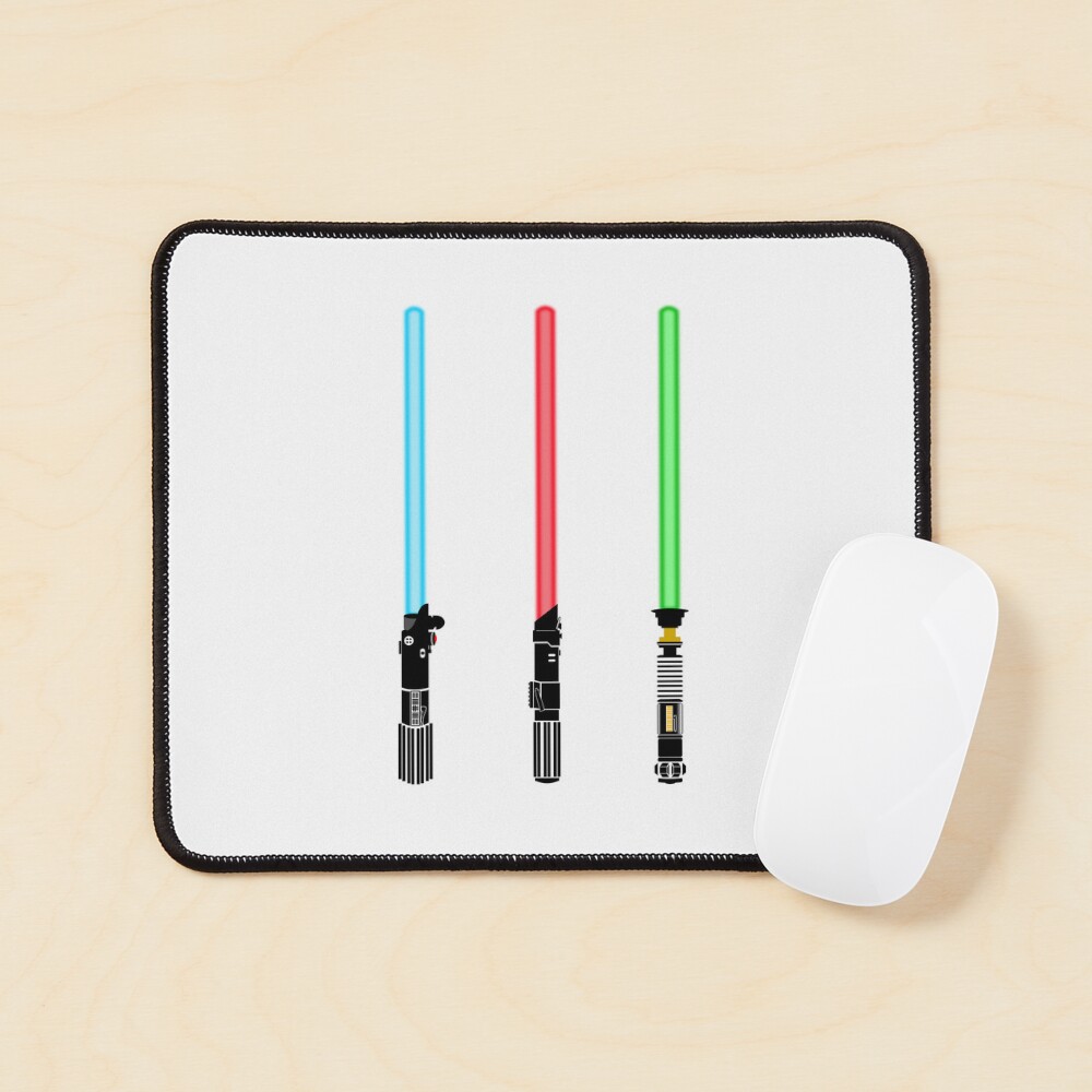 "Lightsaber Minimalist" Sticker for Sale by RAAdventure | Redbubble