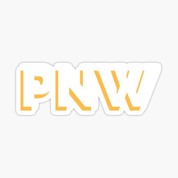 "PNW" Sticker by johnvanderveen | Redbubble