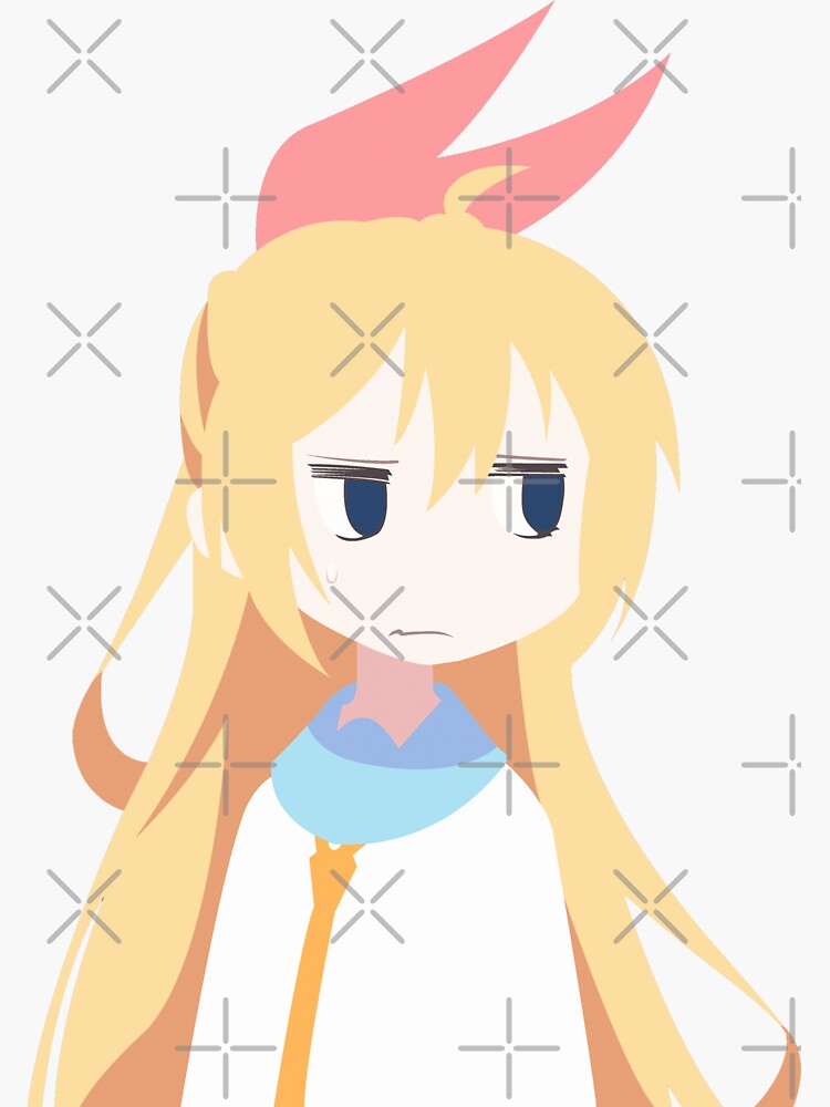 "Nisekoi Chitoge" Sticker by Hoomura | Redbubble