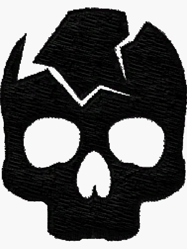 "Bandit Patch, Skull Only, S.T.A.L.K.E.R" Sticker for Sale by ...