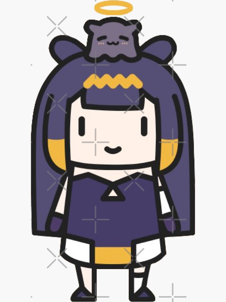 Pegatina «ninomae ina'nis , Hololive: Takodachi / Tako,Ninomae Ina Nis ...